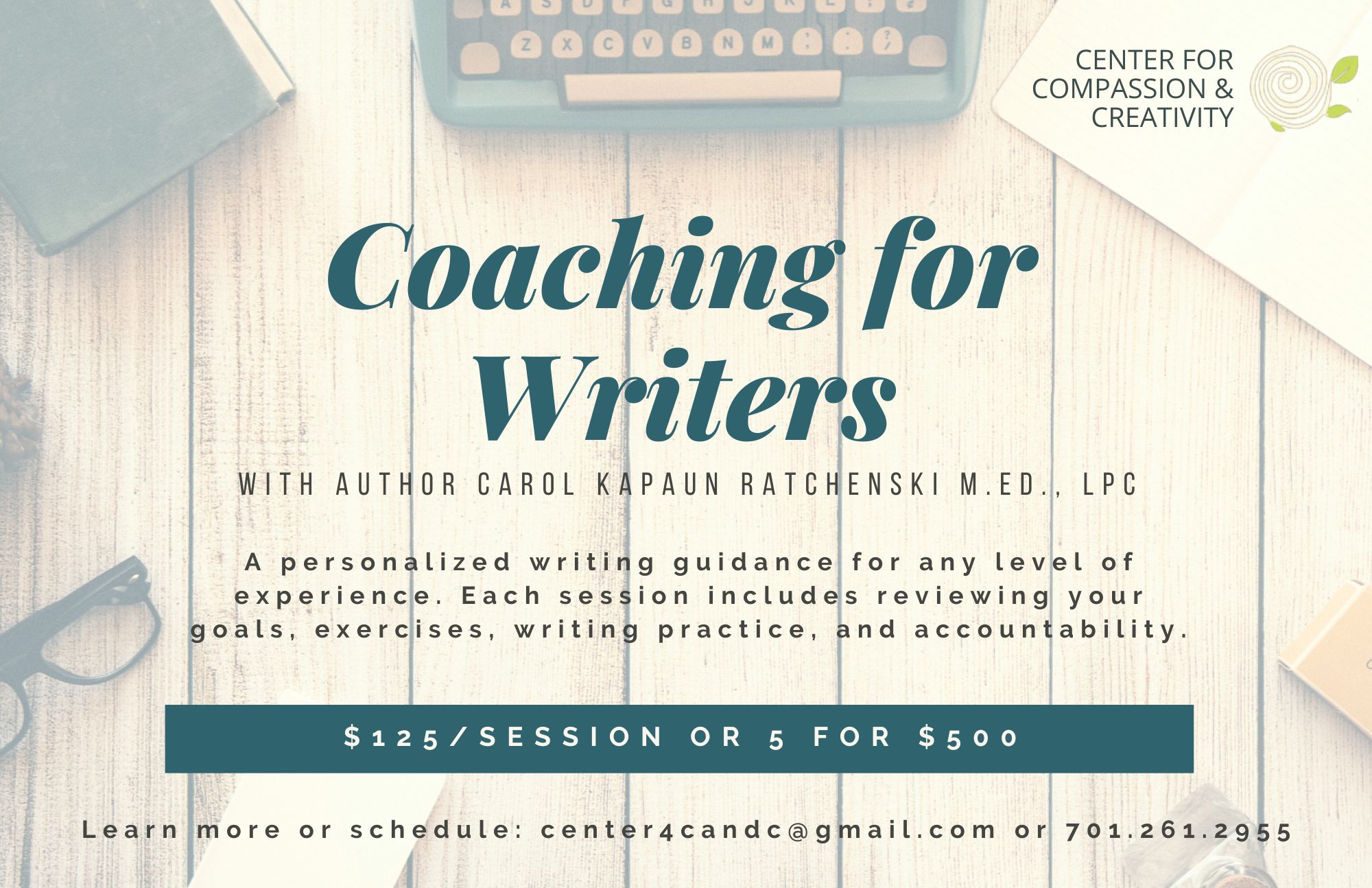 Events & Classes – Center for Compassion and Creativity